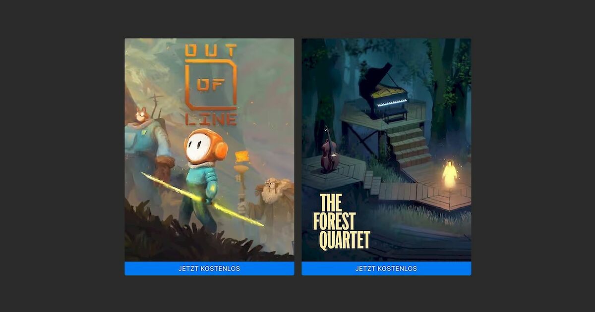 Out of Line und The Forest Quartet kostenlos im Epic Games Store (PC)