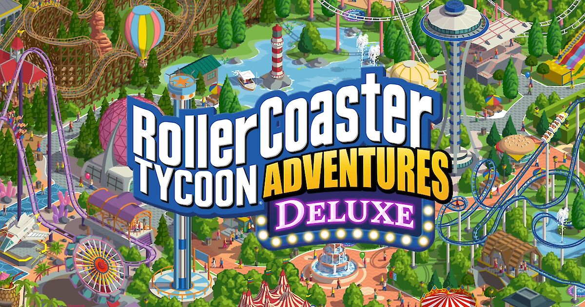 RollerCoaster Tycoon Adventures Deluxe - Kurztest (PS4, PS5, Switch ...